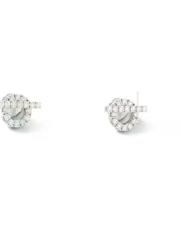 Hermès 2020s Finesse Diamond Earrings