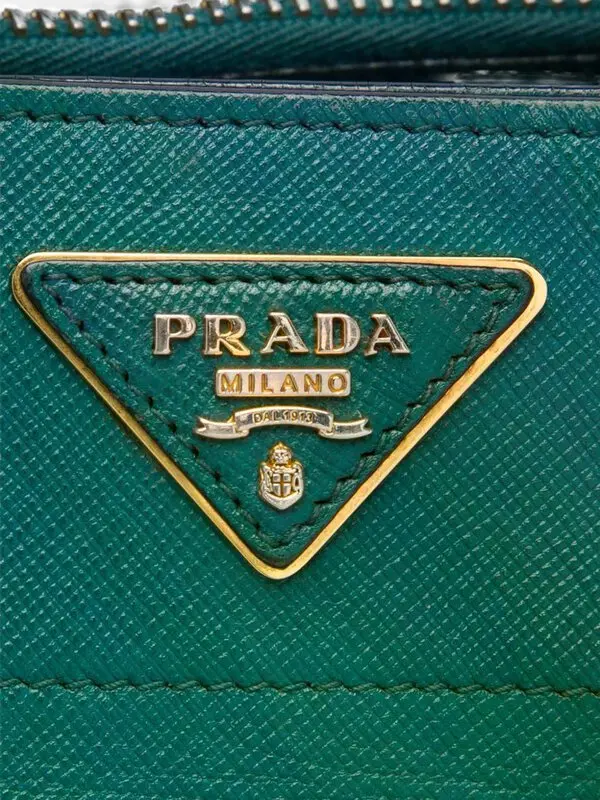 Prada 2013-2015 Saffiano Soft Triple Pocket Tote Satchel