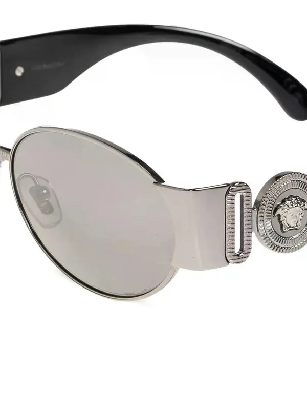 Versace Medusa Biggie Oval-frame Sunglasses