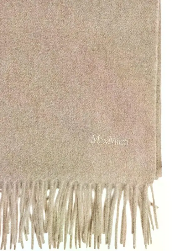 Max Mara Fringed-trim Scarf