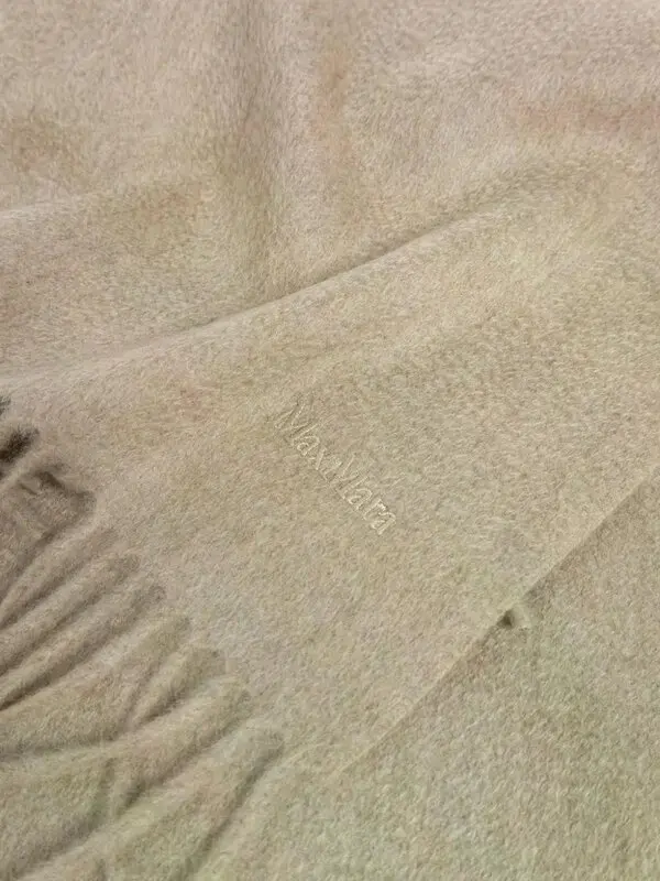 Max Mara Fringed-trim Scarf