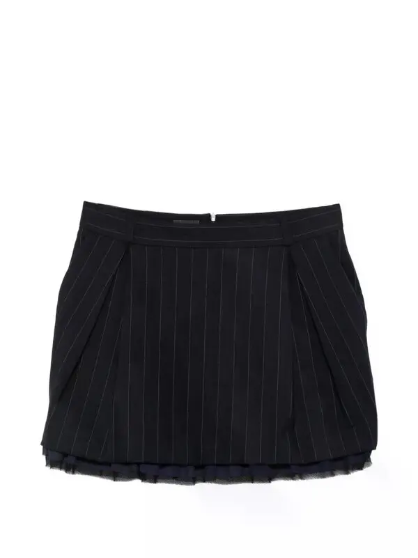 Pinko Pinstripe-pattern Pleated Mini Skirt