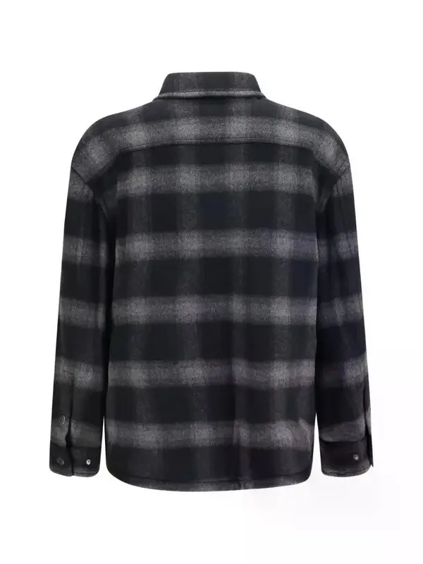 Off-White Checked Padded Jacket