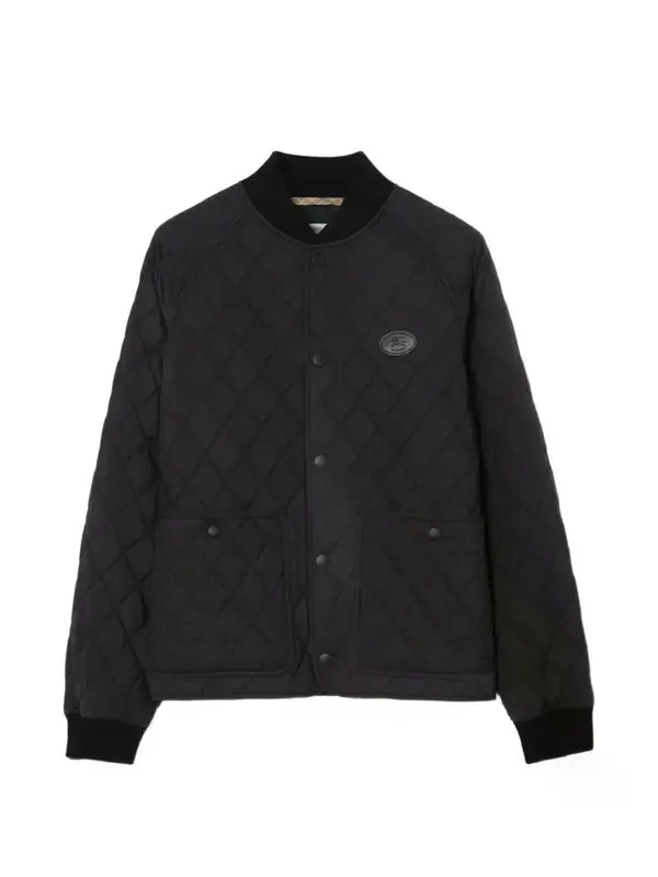 Burberry Quilted Nylon Bomber Jacket