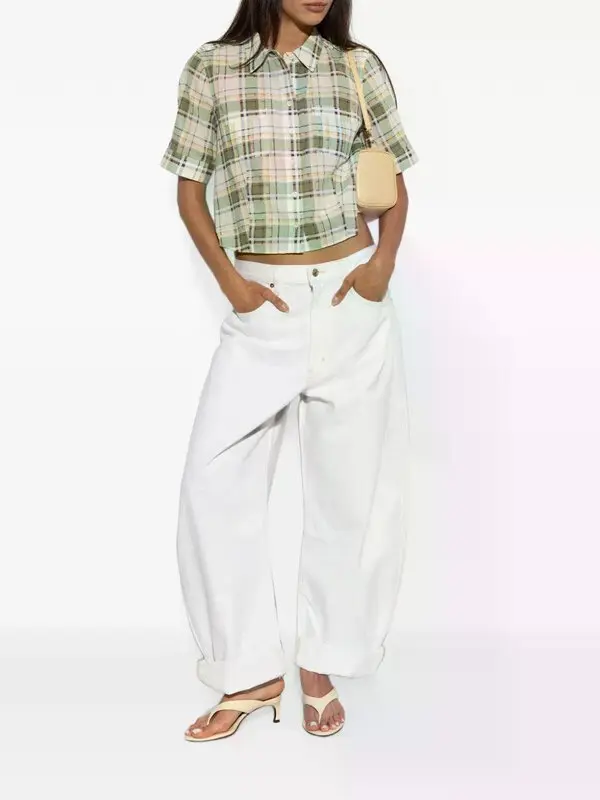FRAME Checked Short-sleeve Shirt
