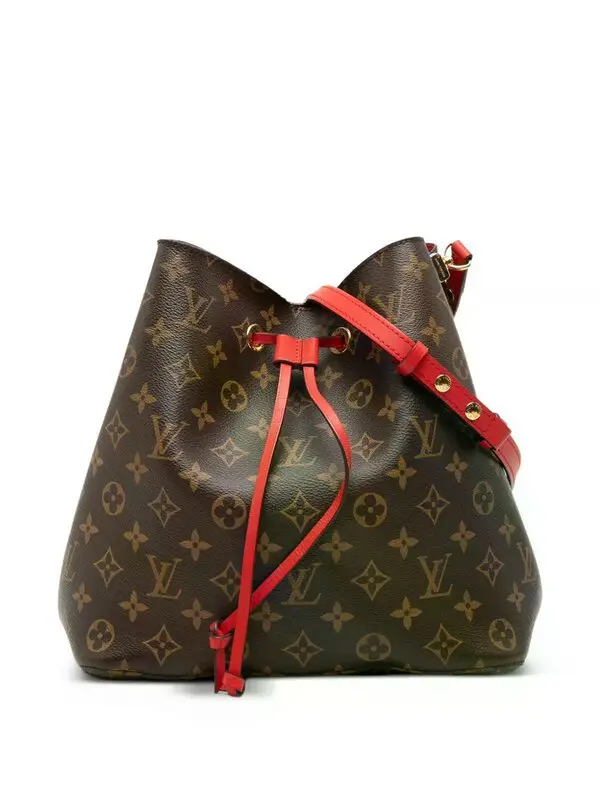 LOUIS VUITTON Monogram Neonoe Mm Bucket Bag - Brown