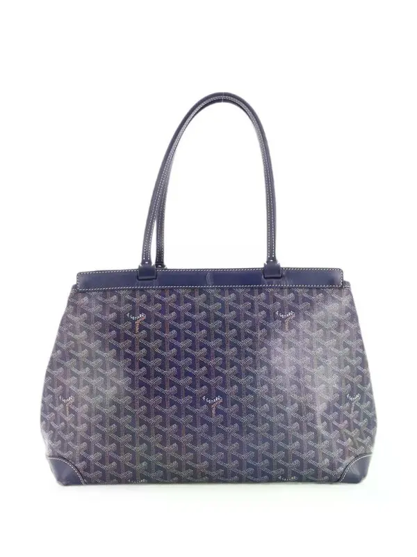 Goyard Bellechasse Bag Coated Canvas Pm Tote Bag - Blue