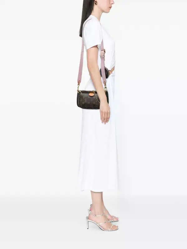 LOUIS VUITTON 2021 Monogram Multi Pochette Accessoires Satchel
