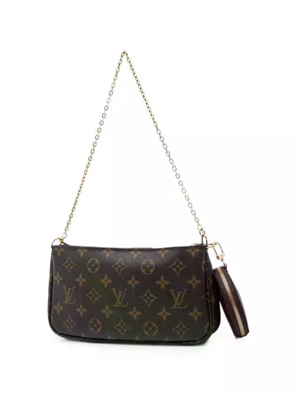 LOUIS VUITTON 2021 Monogram Multi Pochette Accessoires Satchel