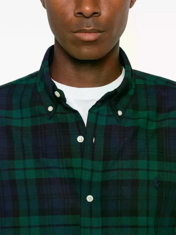 Polo Ralph Lauren Tartan-check Button-down Shirt