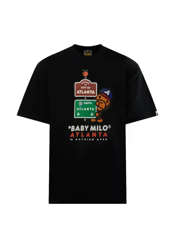 A BATHING APE Baby Milo Graphic-print T-shirt