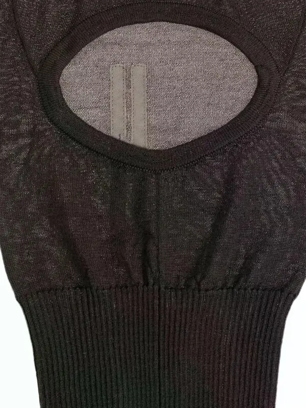 Rick Owens Fine-knit Cashmere Balaclava