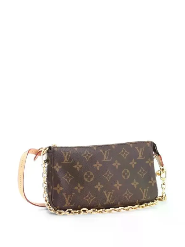 LOUIS VUITTON Chain Pochette Accessoires Nm Monogram Canvas Shoulder Bag