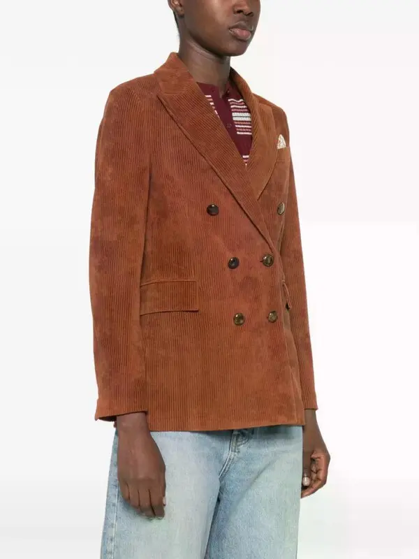 CIRCOLO 1901 Double-breasted Corduroy Blazer