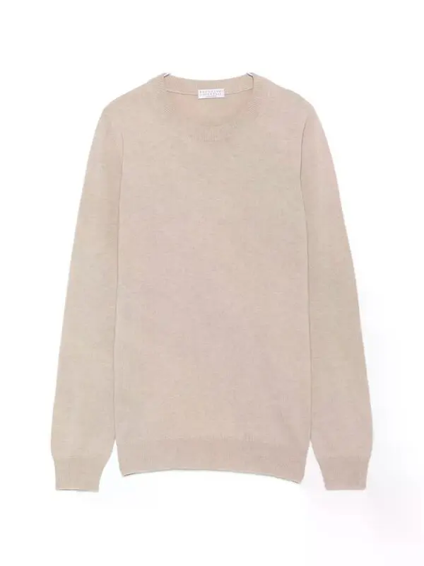 Brunello Cucinelli Crew-neck Long-sleeve Sweater