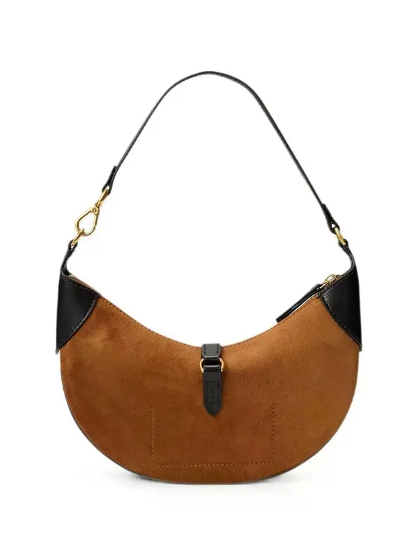Polo Ralph Lauren Mini Polo Id Suede Shoulder Bag