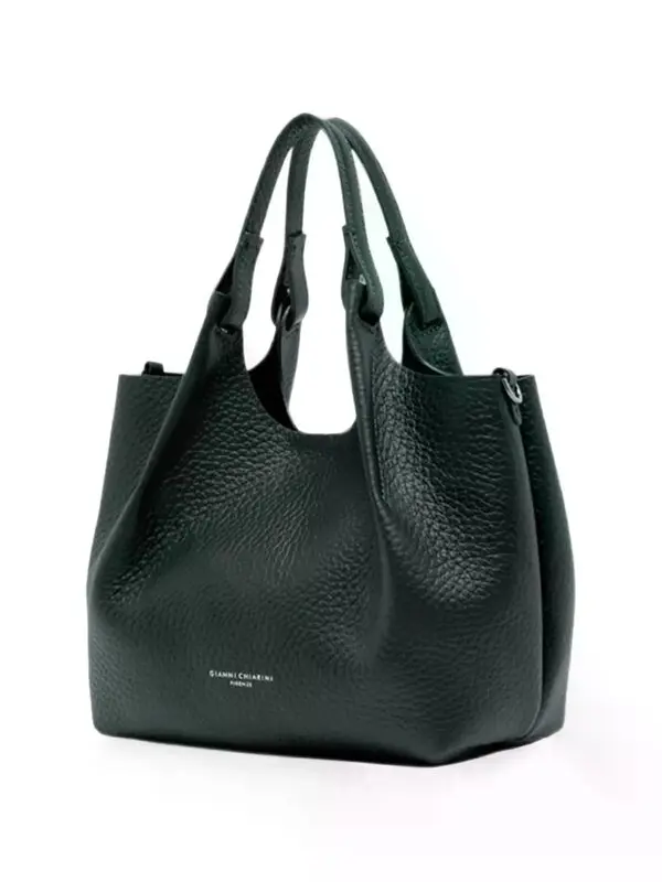 GIANNI CHIARINI Medium Dua Grained-leather Tote Bag