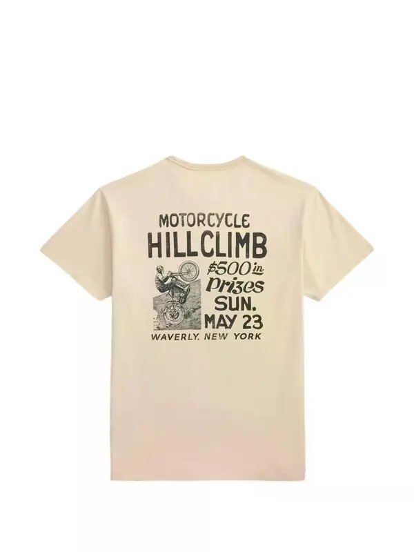 Ralph Lauren Graphic-print T-shirt - Neutrals