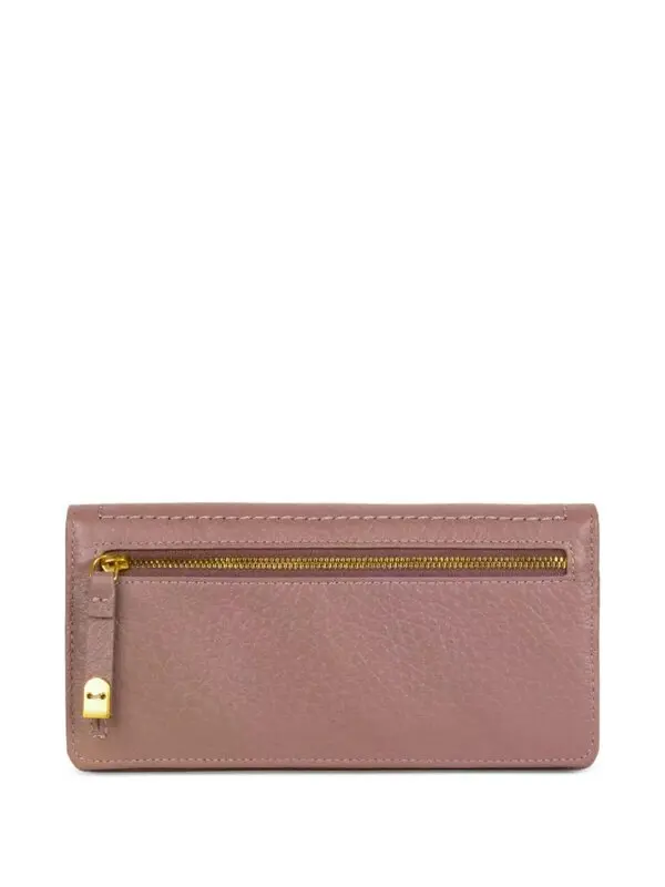 GIANNI CHIARINI Large Bubble Grained Leather Wallet