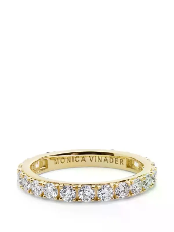 Monica Vinader Eternity Diamond Ring