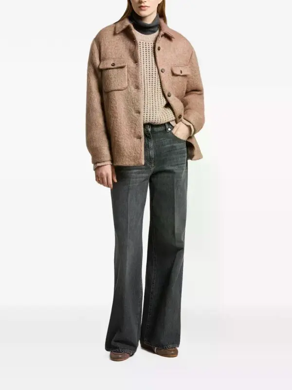 Peserico Button-up Chest-pocket Jacket