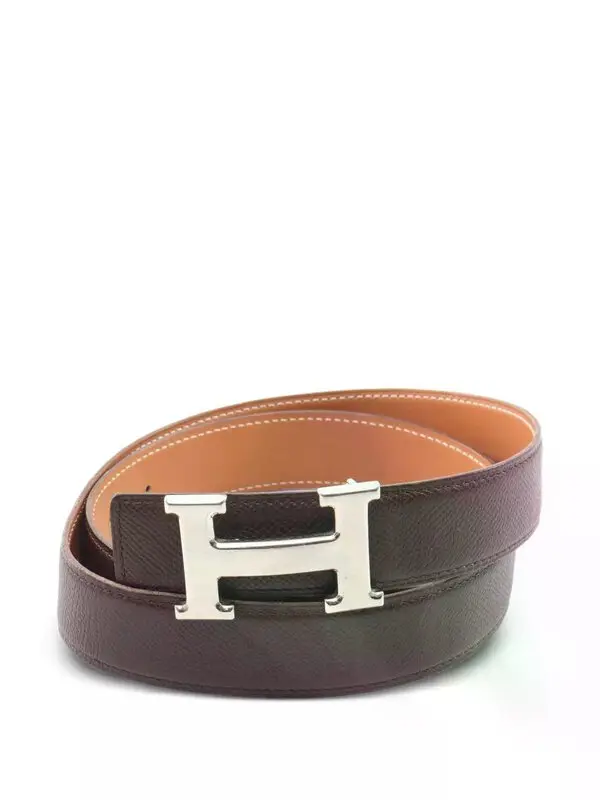 Hermès Constance H-belt - Brown