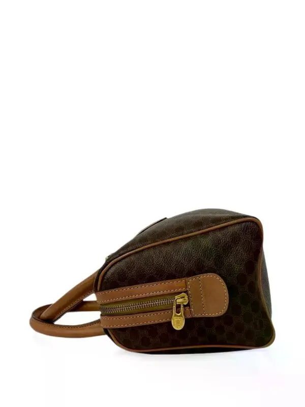 Celine 2013 Macadam Coated Canvas Satchel