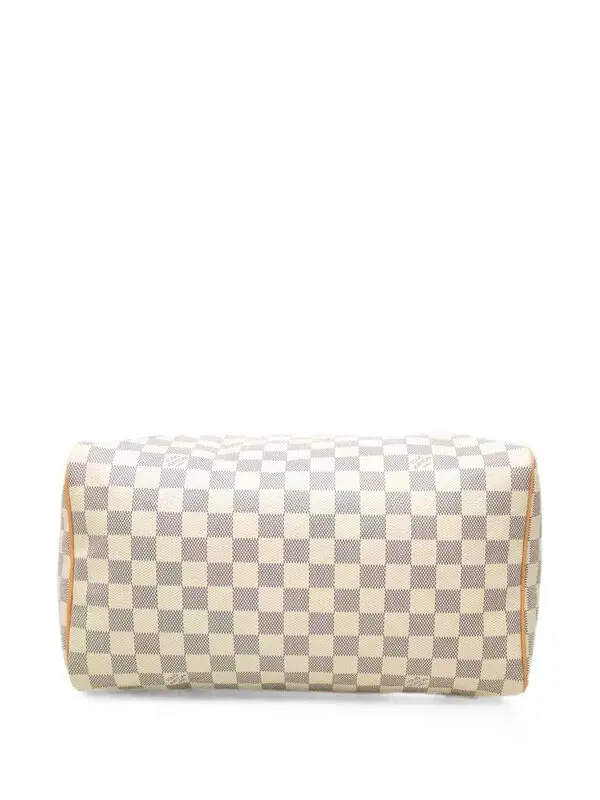 LOUIS VUITTON Speedy 30 Boston Bag - White