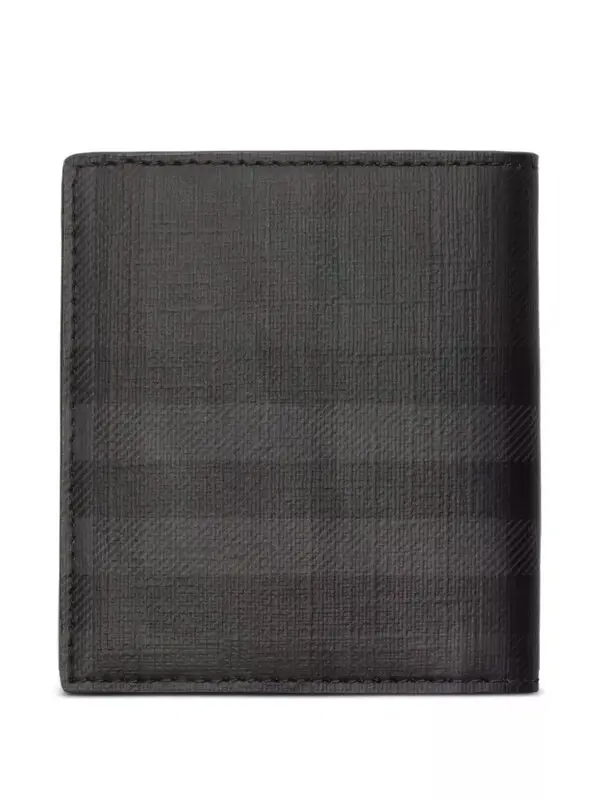 Burberry City Check Folding Card Case - Grey