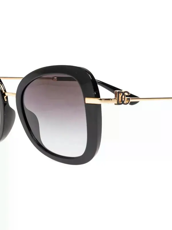 Dolce & Gabbana Logo-plaque Cat-eye Sunglasses