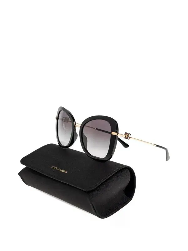 Dolce & Gabbana Logo-plaque Cat-eye Sunglasses
