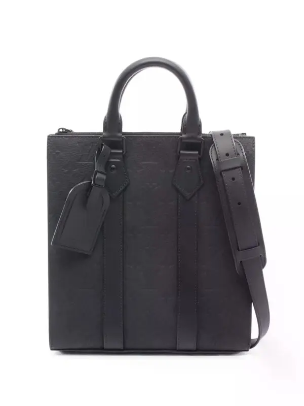 LOUIS VUITTON Monogram Empreinte Tote Bag - Black