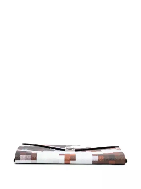 LOUIS VUITTON Damier Cowmooflage Mark Folder Clutch Bag