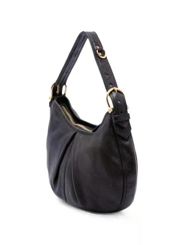 Burberry 2000-2017 Small Leather Malika Hobo Shoulder Bag