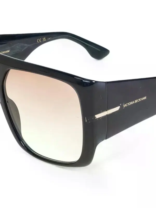 Victoria Beckham Square-frame Sunglasses - Black