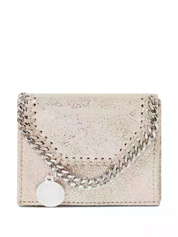 Stella McCartney Falabella Trifold Wallet - Neutrals