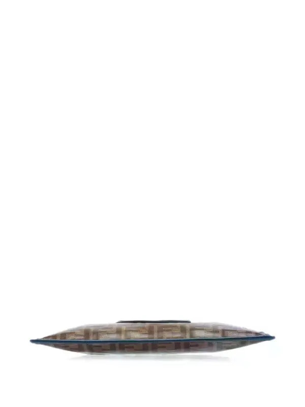 Fendi 2010-2026 Zucca Coated Canvas Clutch Bag