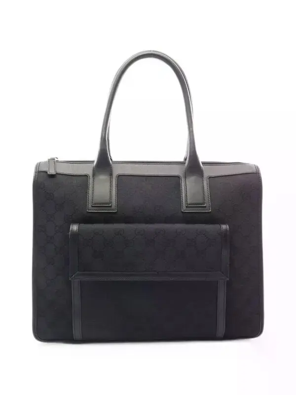Gucci 2000s Gg Canvas Tote Bag