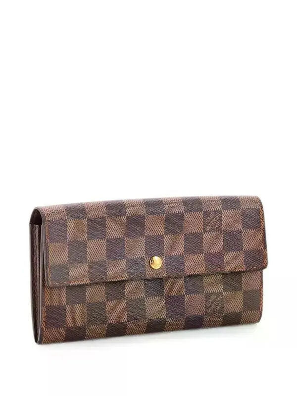 LOUIS VUITTON Sarah Wallet Damier Compact Small Wallets