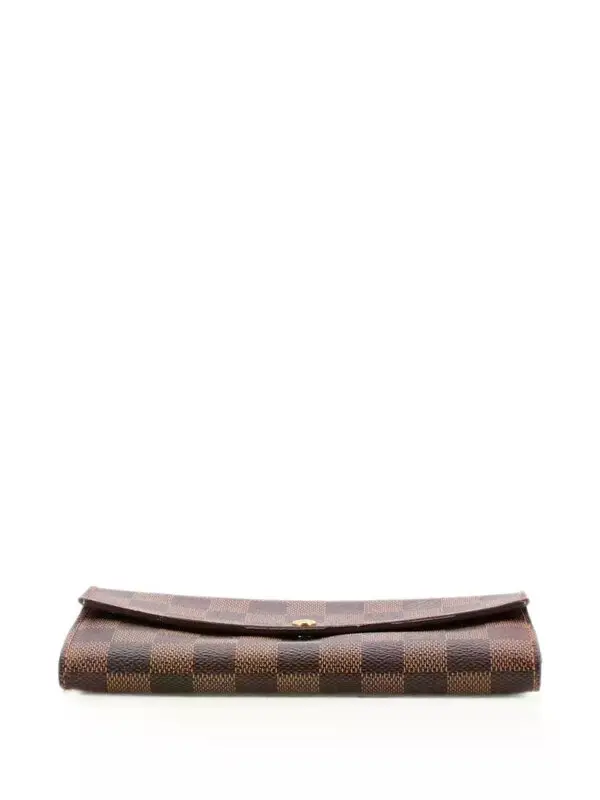 LOUIS VUITTON Sarah Wallet Damier Compact Small Wallets