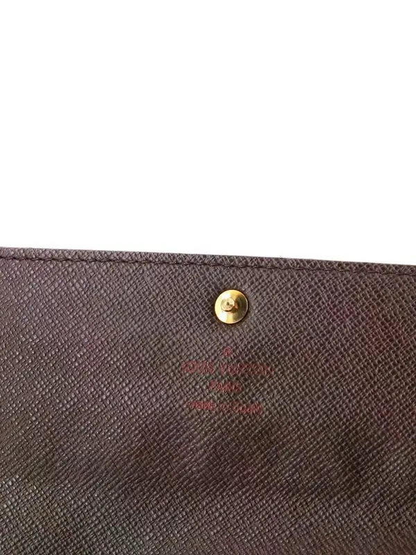 LOUIS VUITTON Sarah Wallet Damier Compact Small Wallets