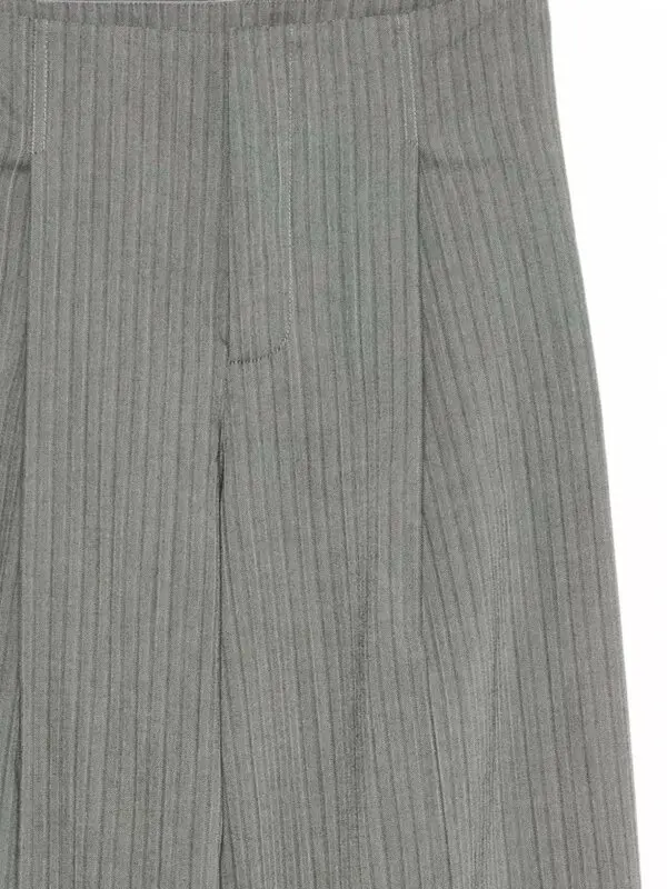 Alberta Ferretti Pinstripe-pattern Trousers