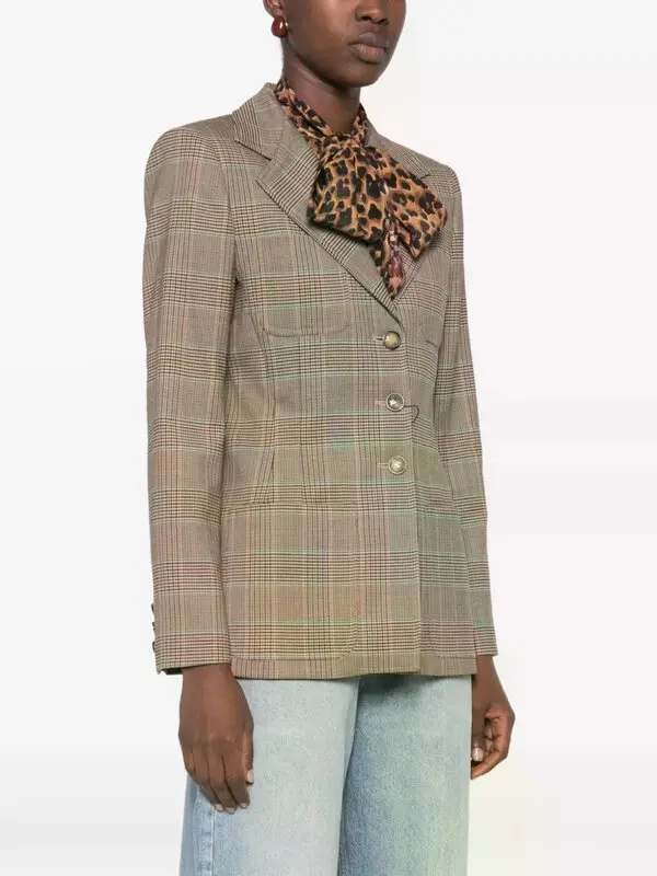 Etro Check-pattern Blazer