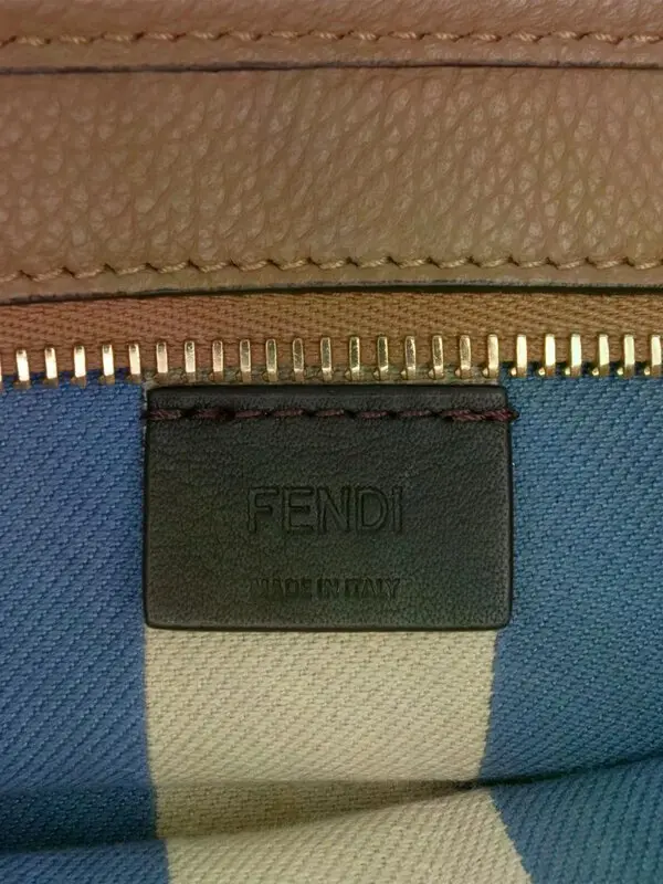 Fendi Mini Zucca Jacquard Roll Satchel