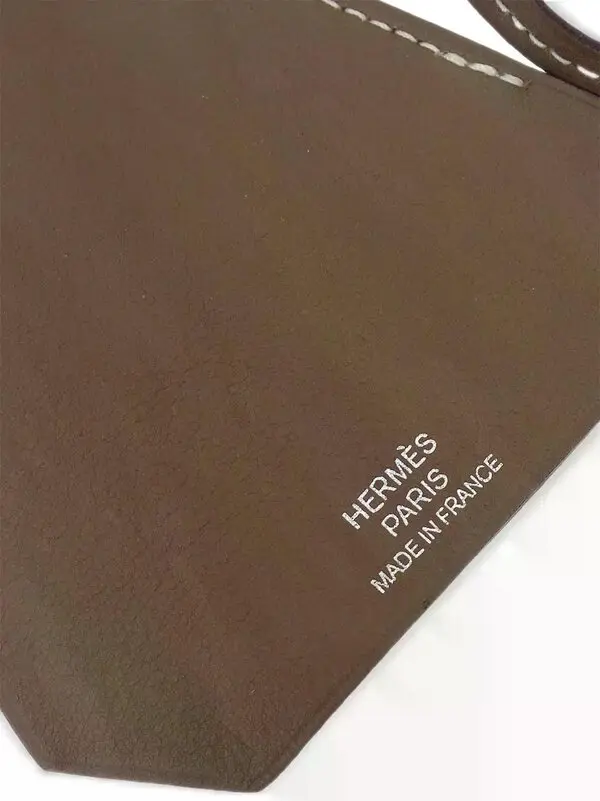 Hermès 2018 Clochette Logo-detail Necklace - Silver