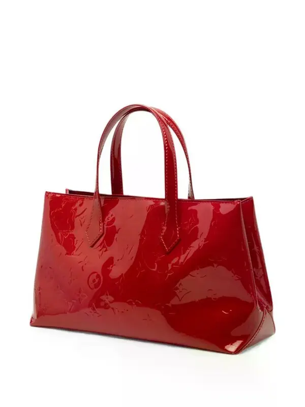 LOUIS VUITTON 2010 Monogram Vernis Wilshire Pm Handbag