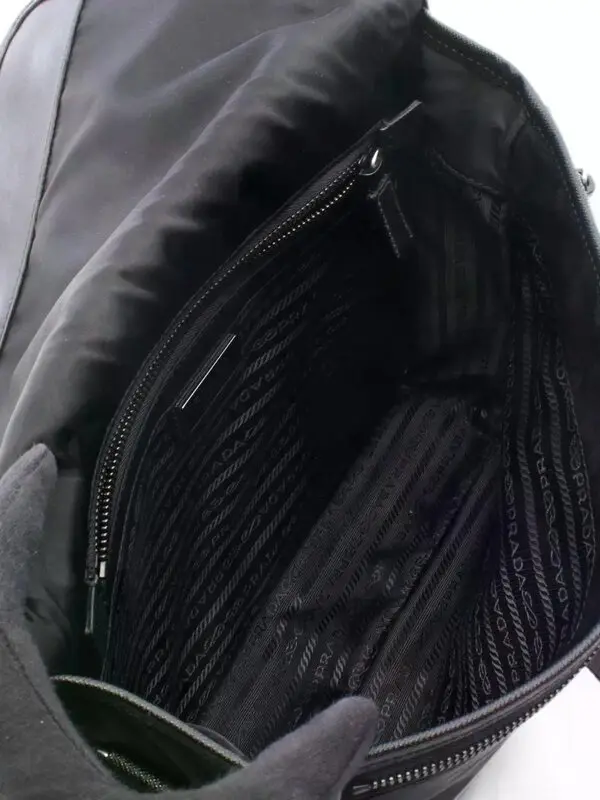Prada Re-nylon Logo-plaque Messenger Bag