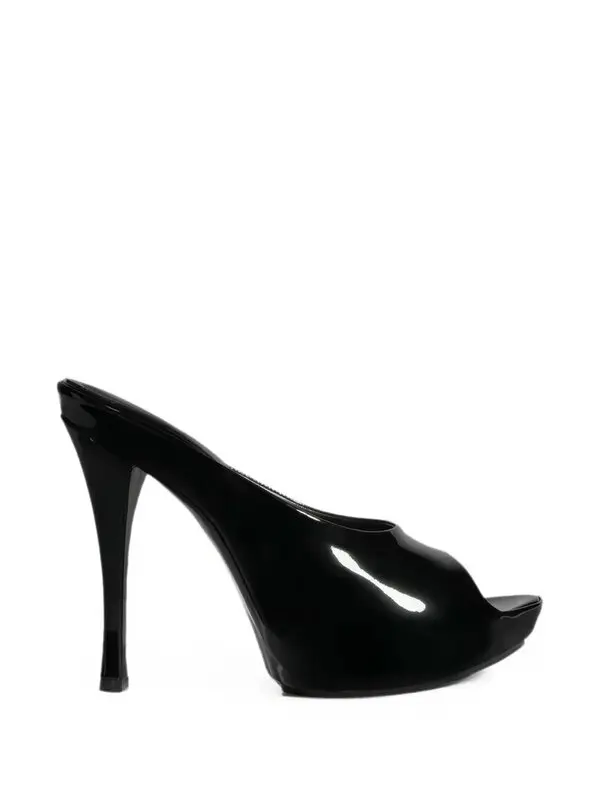 Gucci Interlocking G Sandals - Black
