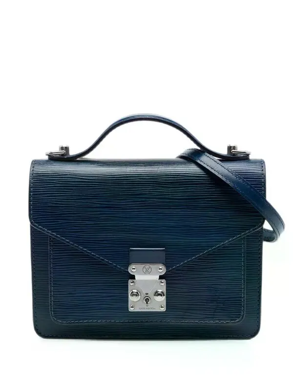 LOUIS VUITTON 1990-2010 Epi Monceau Bb Satchel