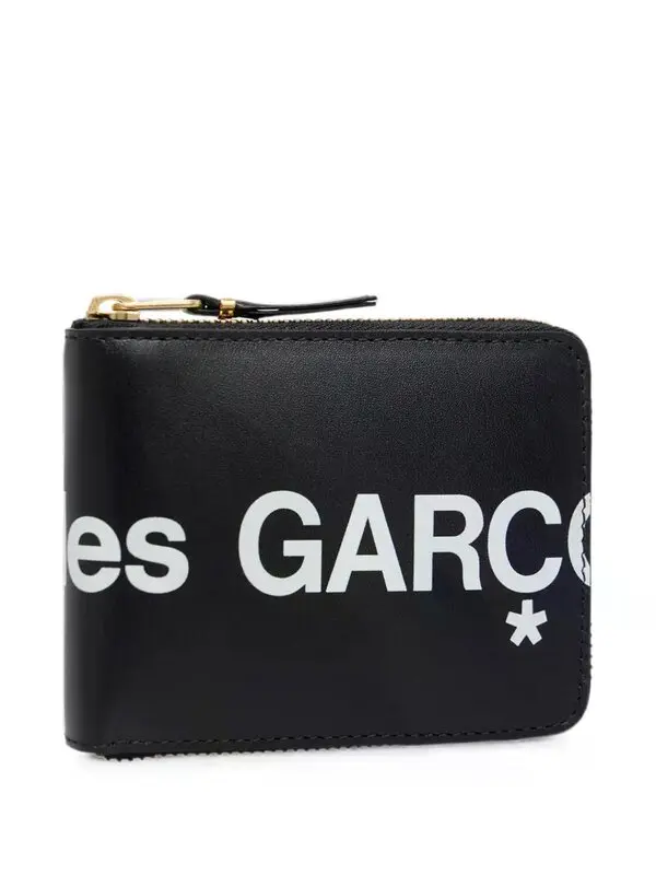 Comme Des Garçons Logo Leather Wallet